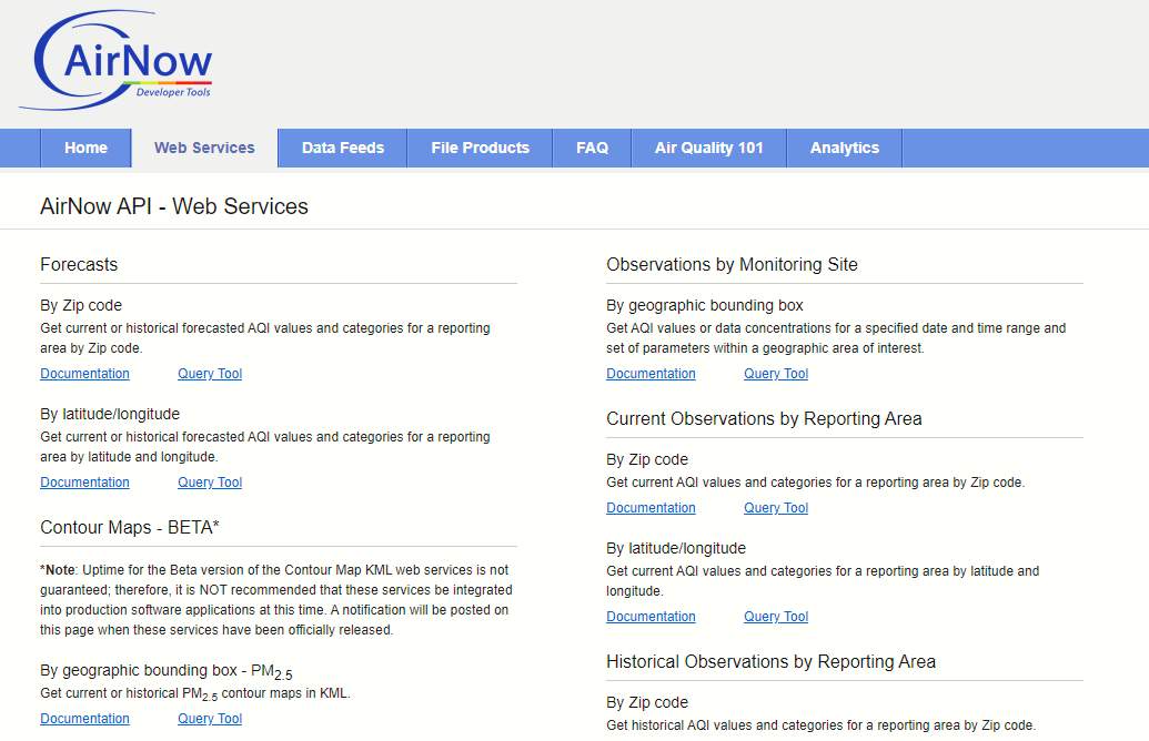 Projets d'analyse de la qualité de l'air à travers le monde - RevolvAir.org